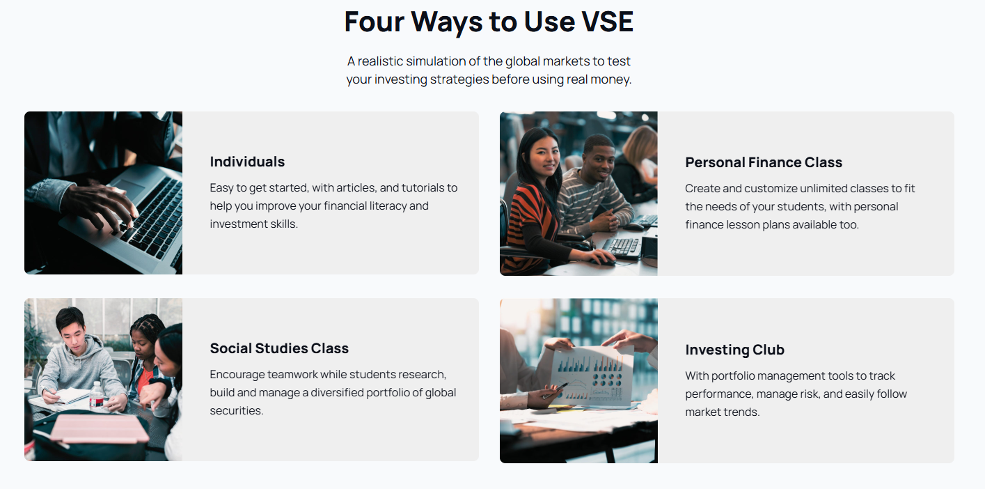 Best Stock Games for Students, High School and College Classes