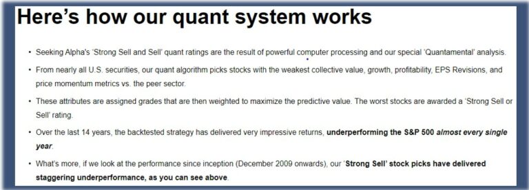 Seeking Alpha's Quant Rating Review as of June 14, 2025