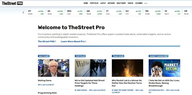 Motley Fool vs. The Street: Which Service Maximizes Your Returns?