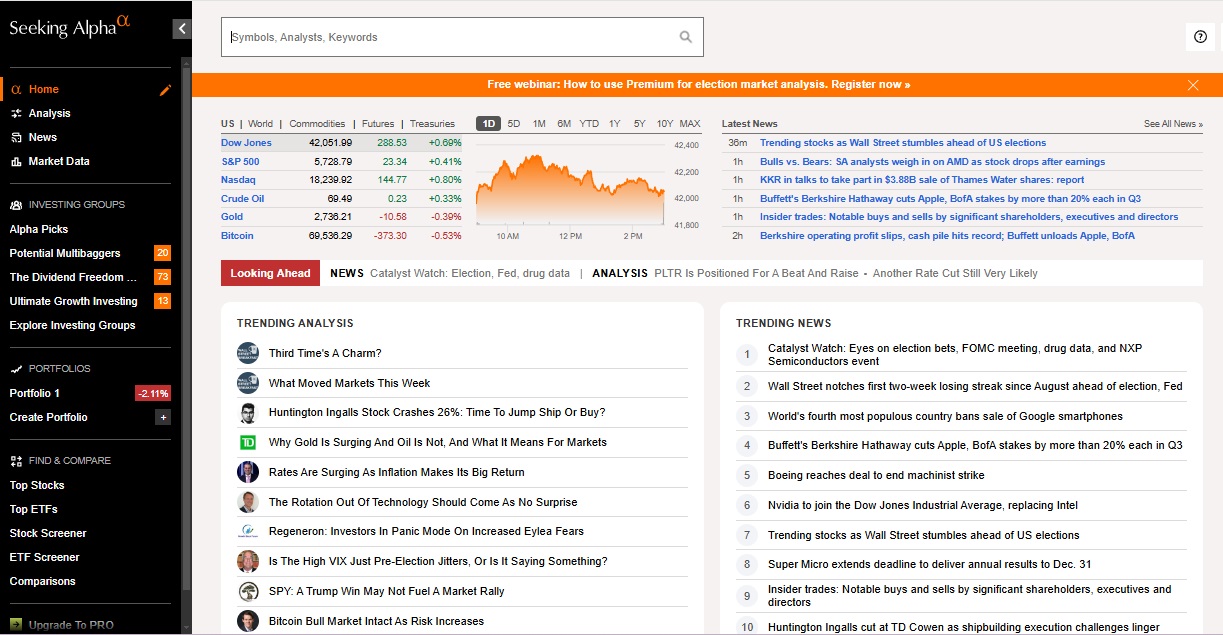 Zacks vs Morningstar vs Motley Fool vs Seeking Alpha
